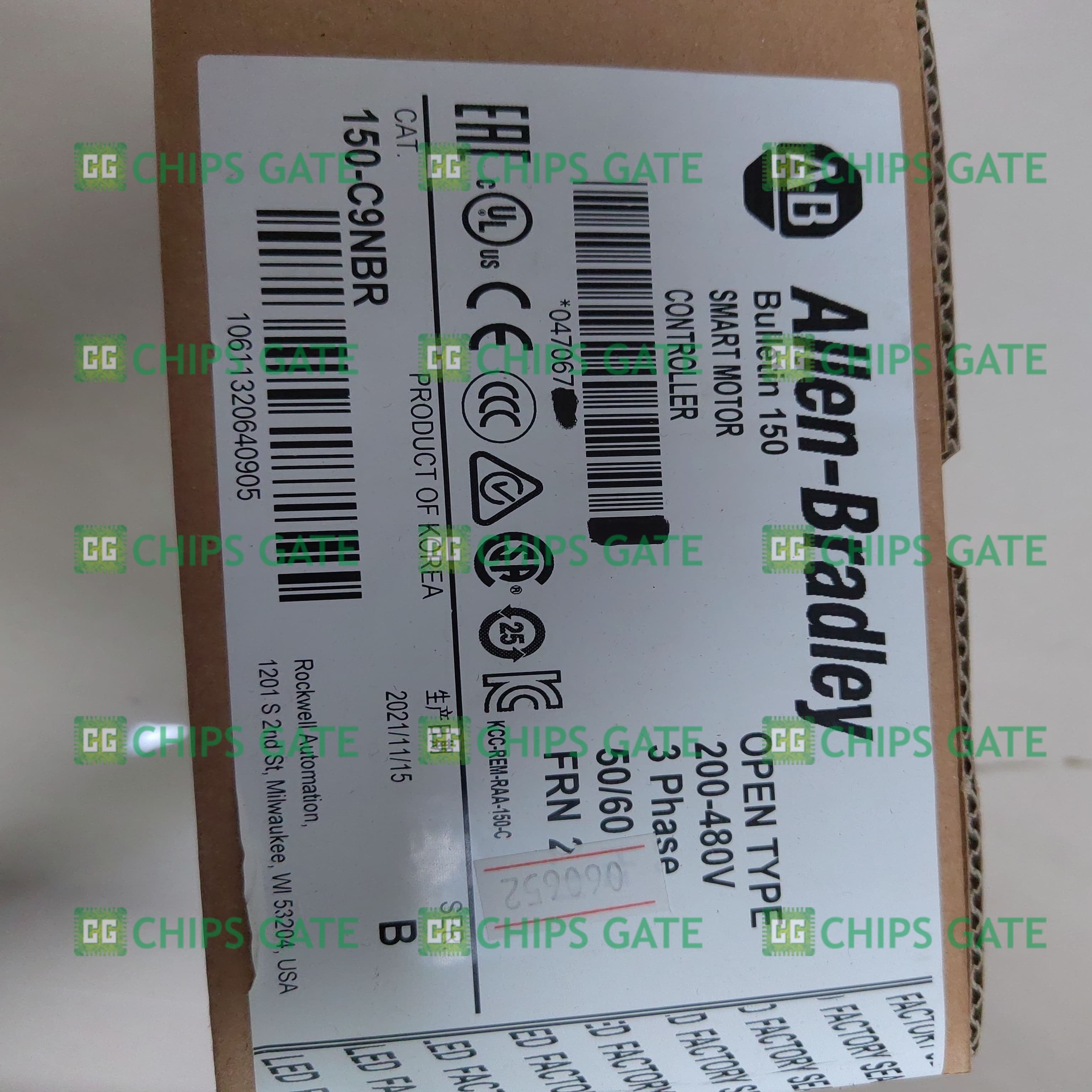 150-C9NBR Allen Bradley | Buy or Quote | Chipsgate