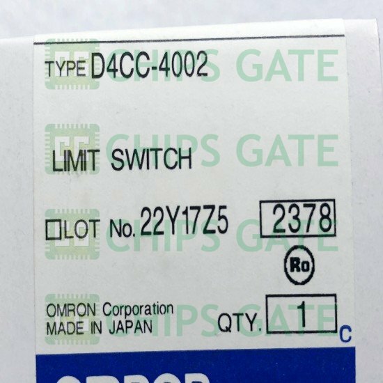 D4CC-4002 Omron | Buy or Quote | Chipsgate